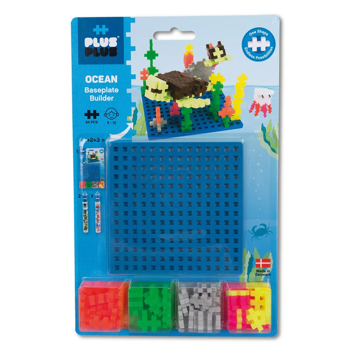Ocean Baseplate Builder | Plus-Plus – Playdreamers