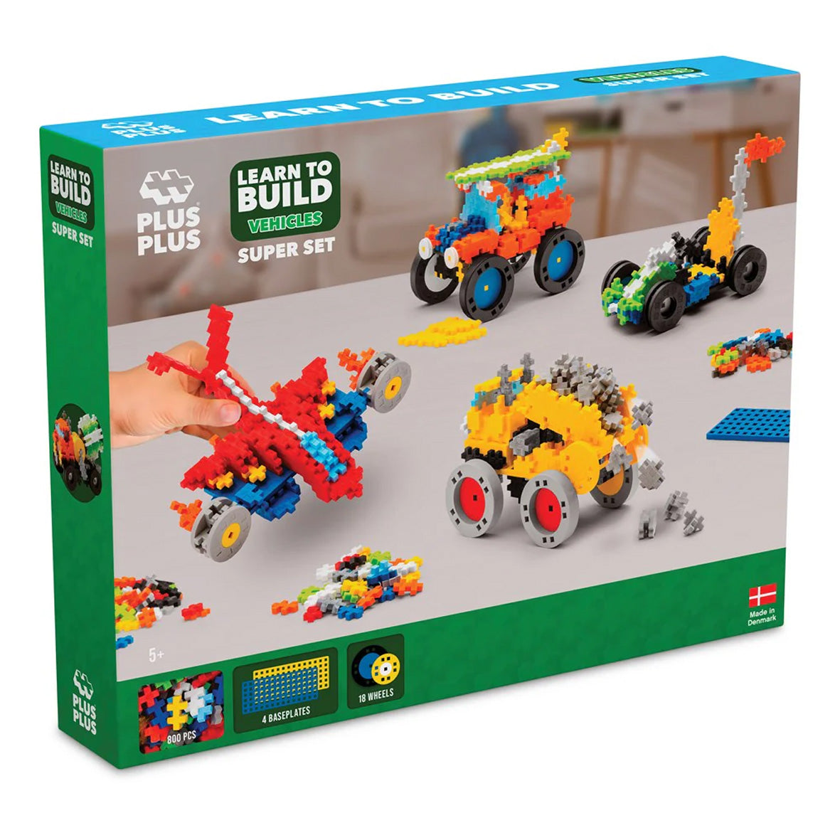 Vehicles Super Set | Learn to Build | Plus-Plus – Playdreamers