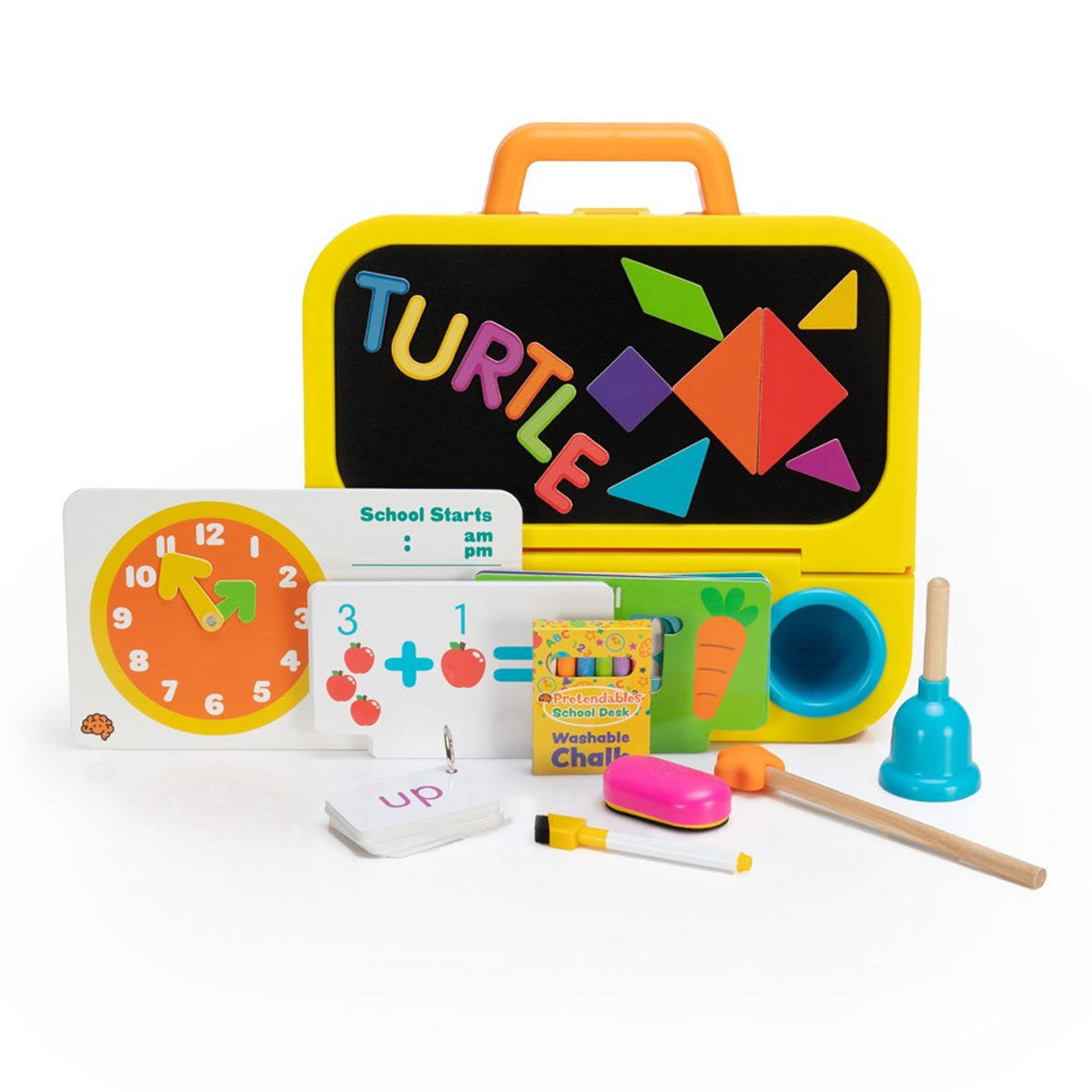 School Desk Set | Pretendables | Fat Brain Toys – Playdreamers
