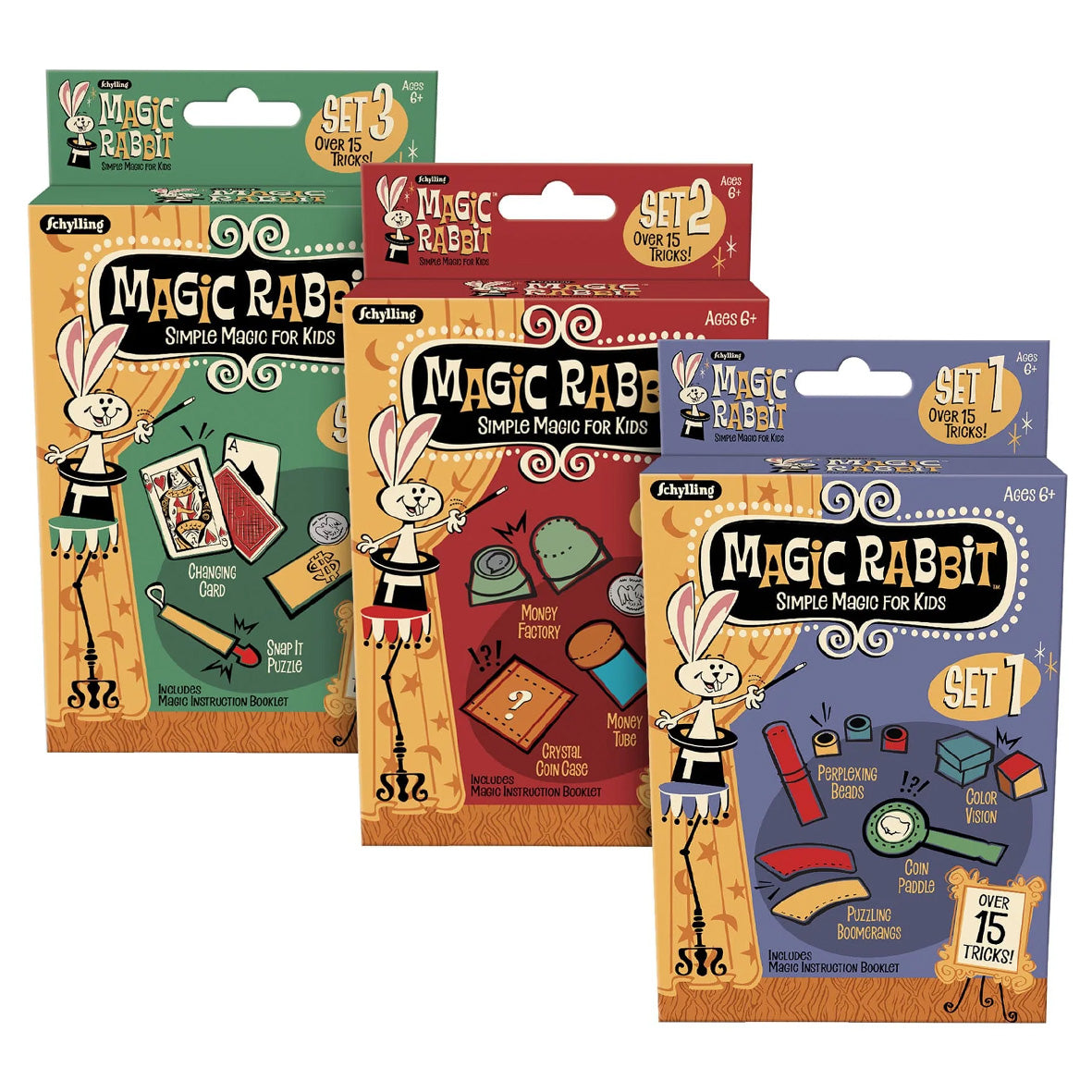 Magic Rabbit Tricks | Assorted | Schylling – Playdreamers