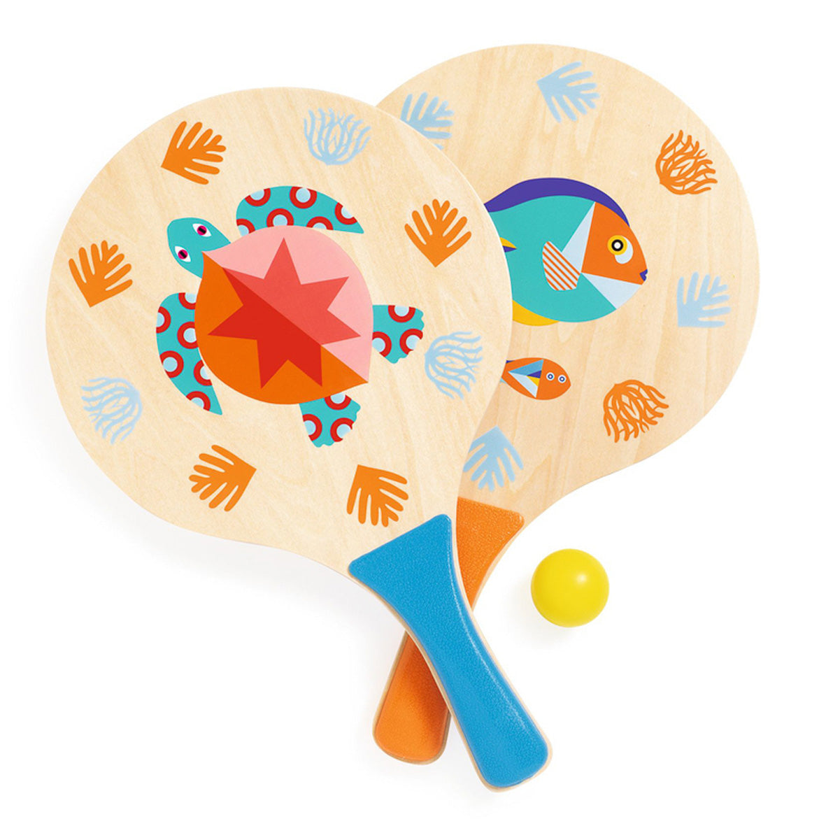 Sea Beach Racket Ball Set | Djeco – Playdreamers
