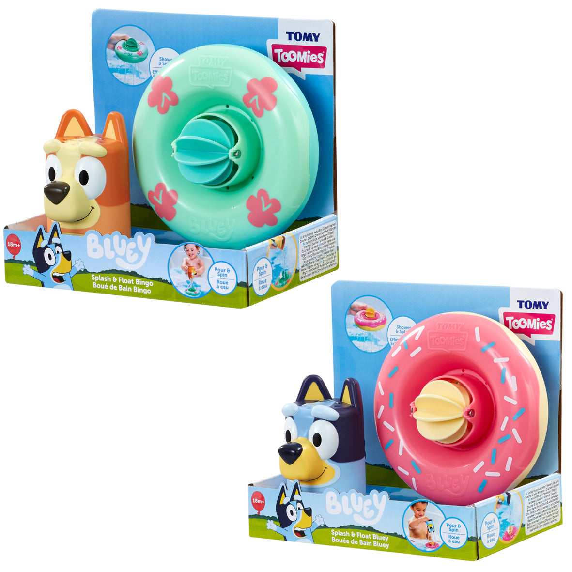 Bluey and Bingo Bath Floats | Single | Toomies – Playdreamers