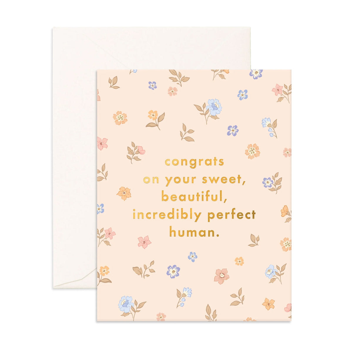 Congrats On Your Perfect Human | Greeting Card – Playdreamers