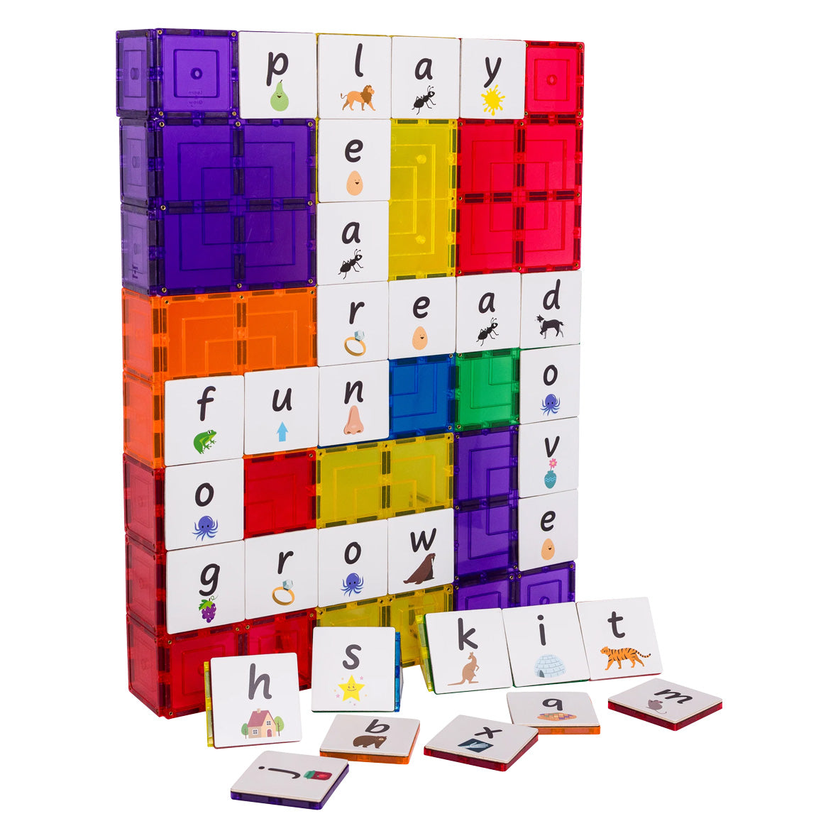 Lower Case Alphabet Tile Toppers | Learn & Grow – Playdreamers