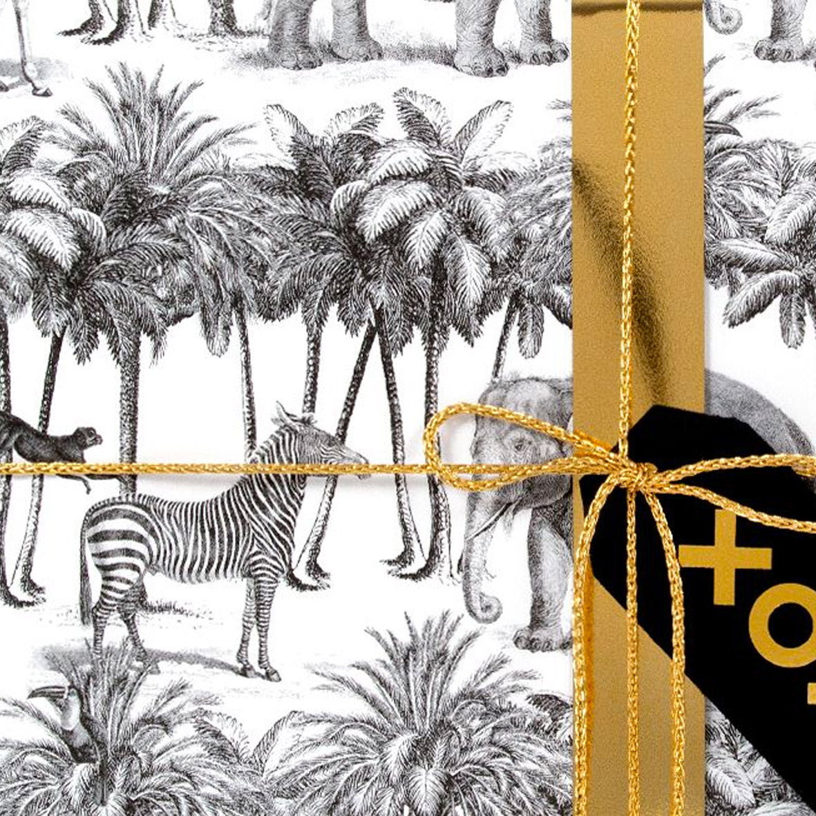 Safari B&W | Gift Wrap – Playdreamers