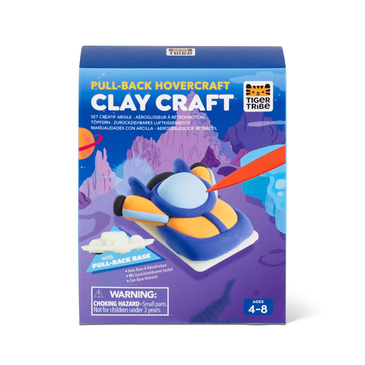 Pull Back Hovercraft Clay Kit | Tiger Tribe – Playdreamers
