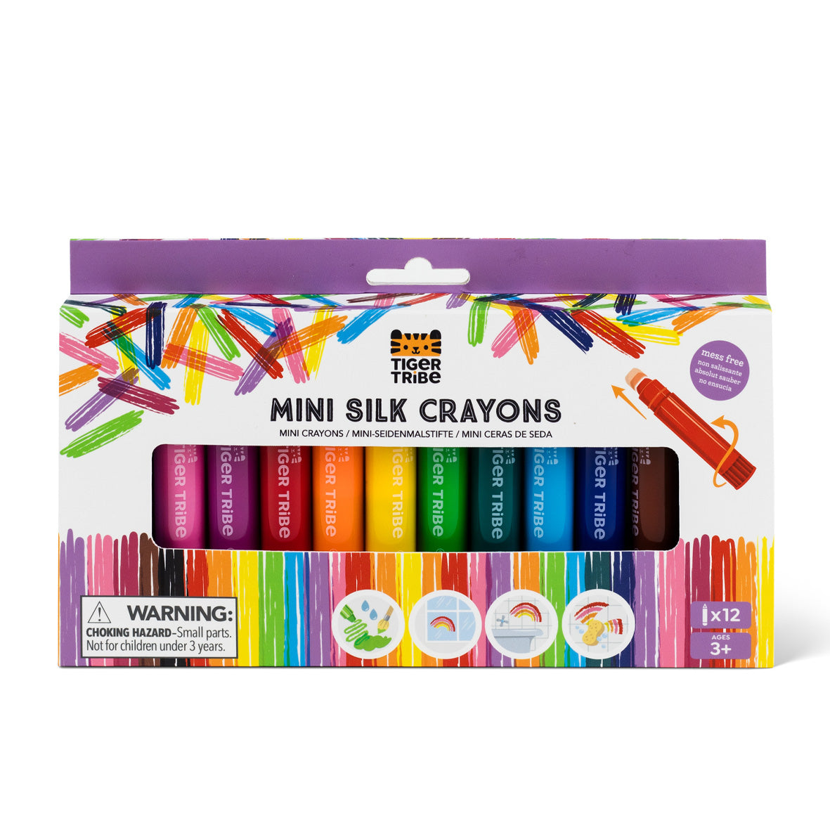 Mini Silk Crayons | Tiger Tribe – Playdreamers
