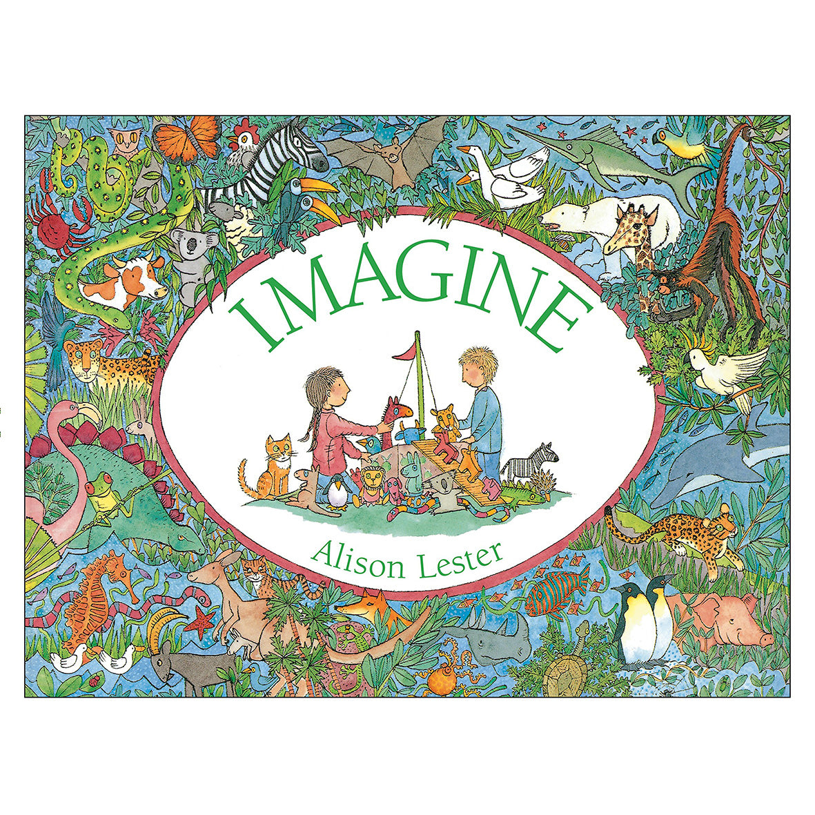 Imagine | Board Book | Alison Lester – Playdreamers