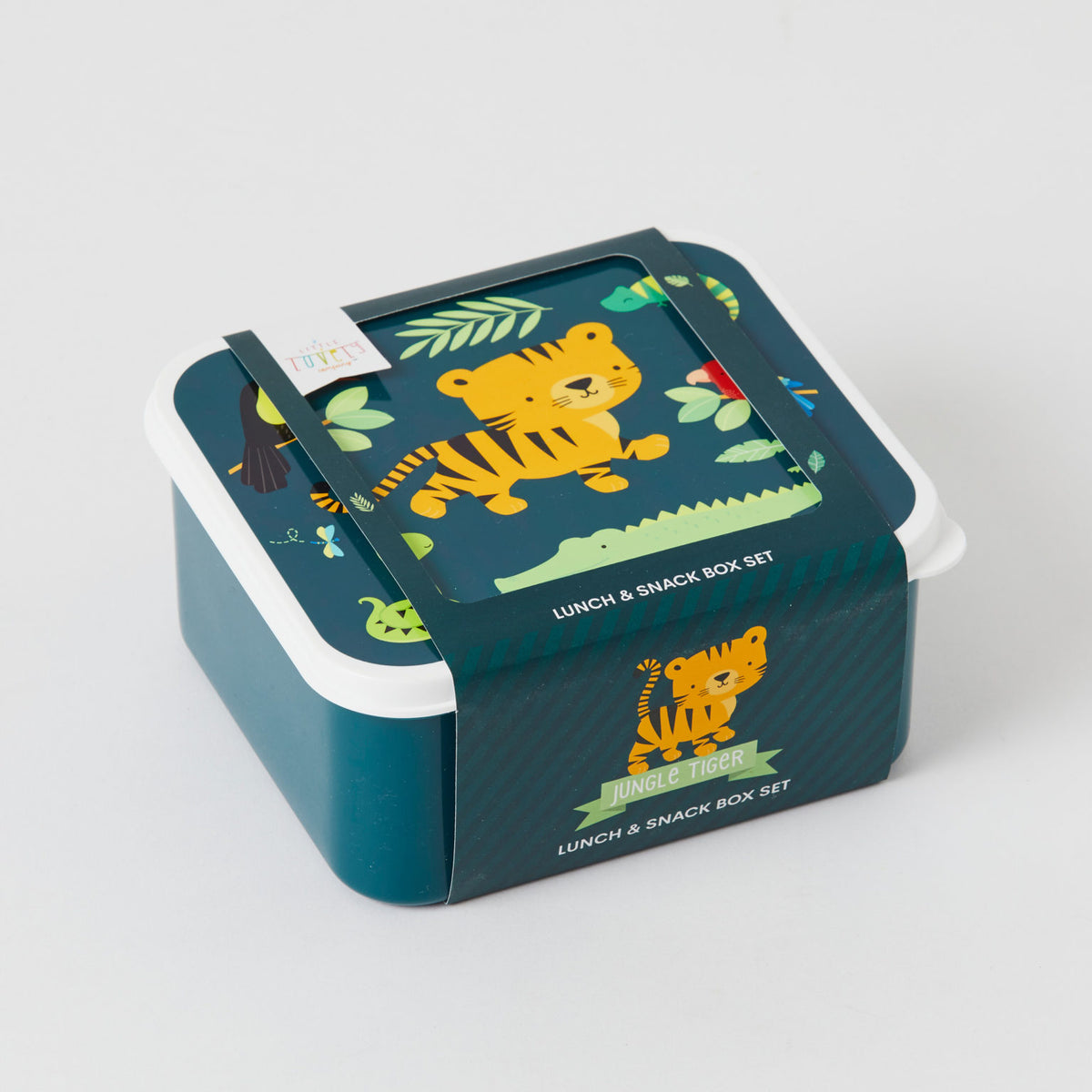 Jungle Lunch Box Set Of 4 | A Little Lovely Company – Playdreamers