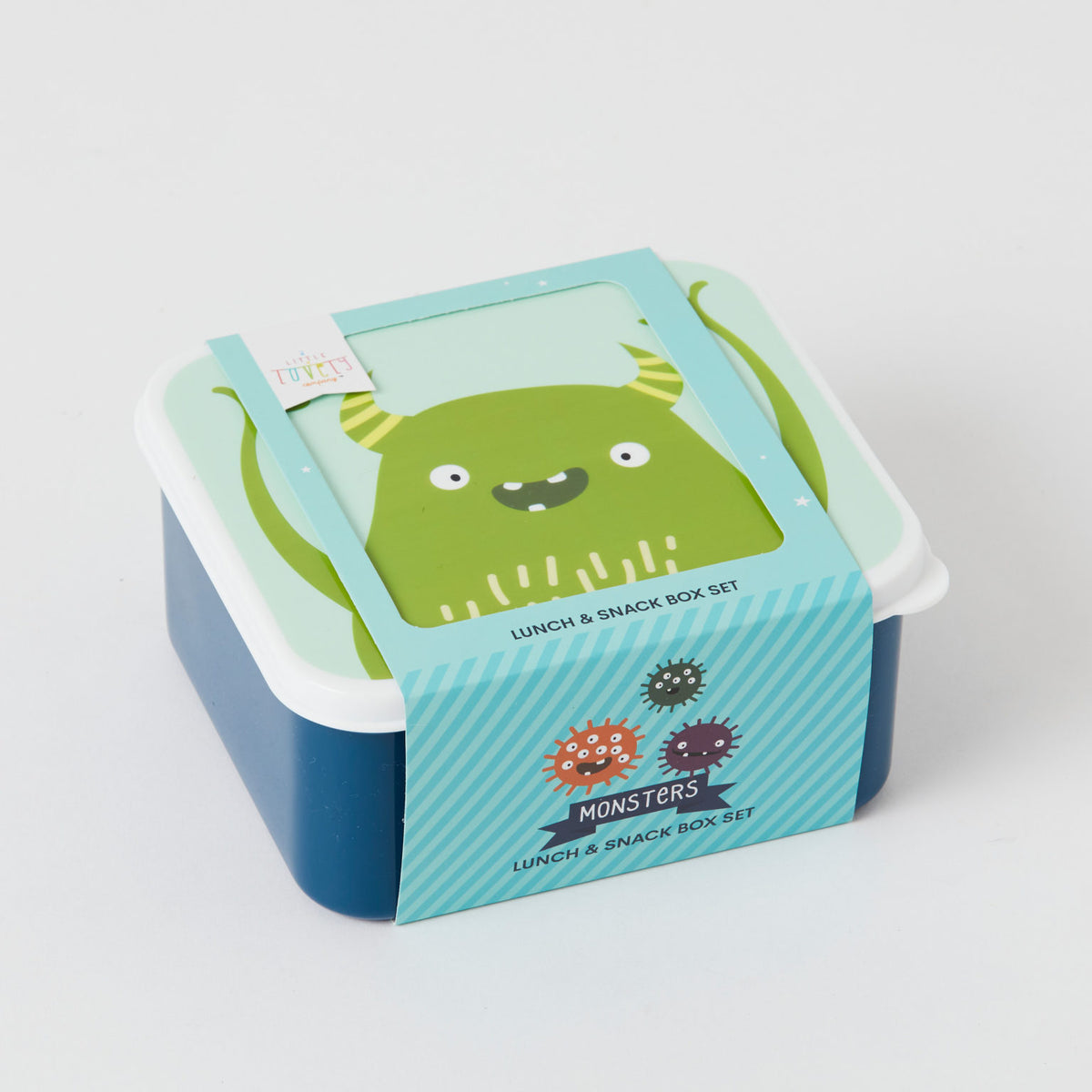 Monster Lunch Box Set Of 4 | A Little Lovely Company – Playdreamers
