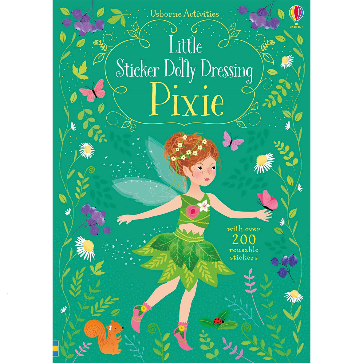 Pixie | Little Dolly Dressing Sticker Book | Usborne – Playdreamers